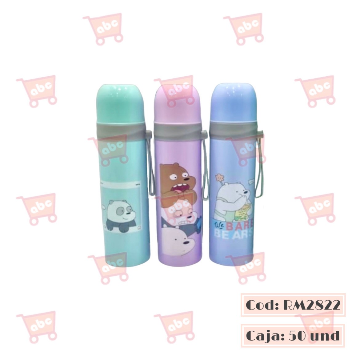 Cajón Termo Osos Escandalosos 500 ml – ABC Import